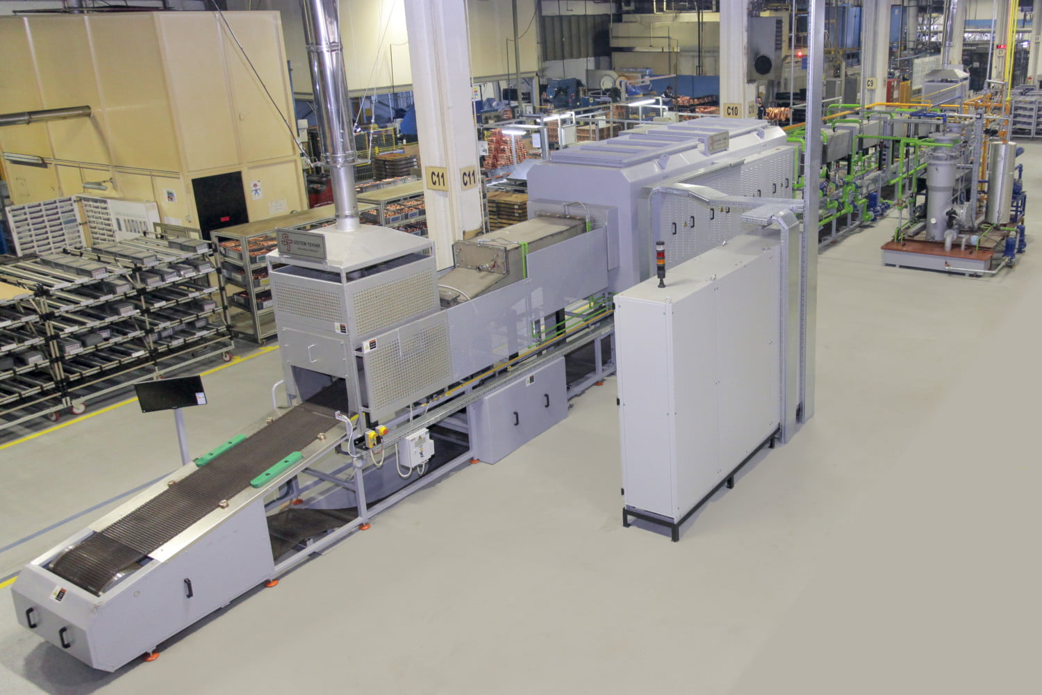 Mesh Belt Conveyor Furnaces - Request an Offer | Sistem Teknik